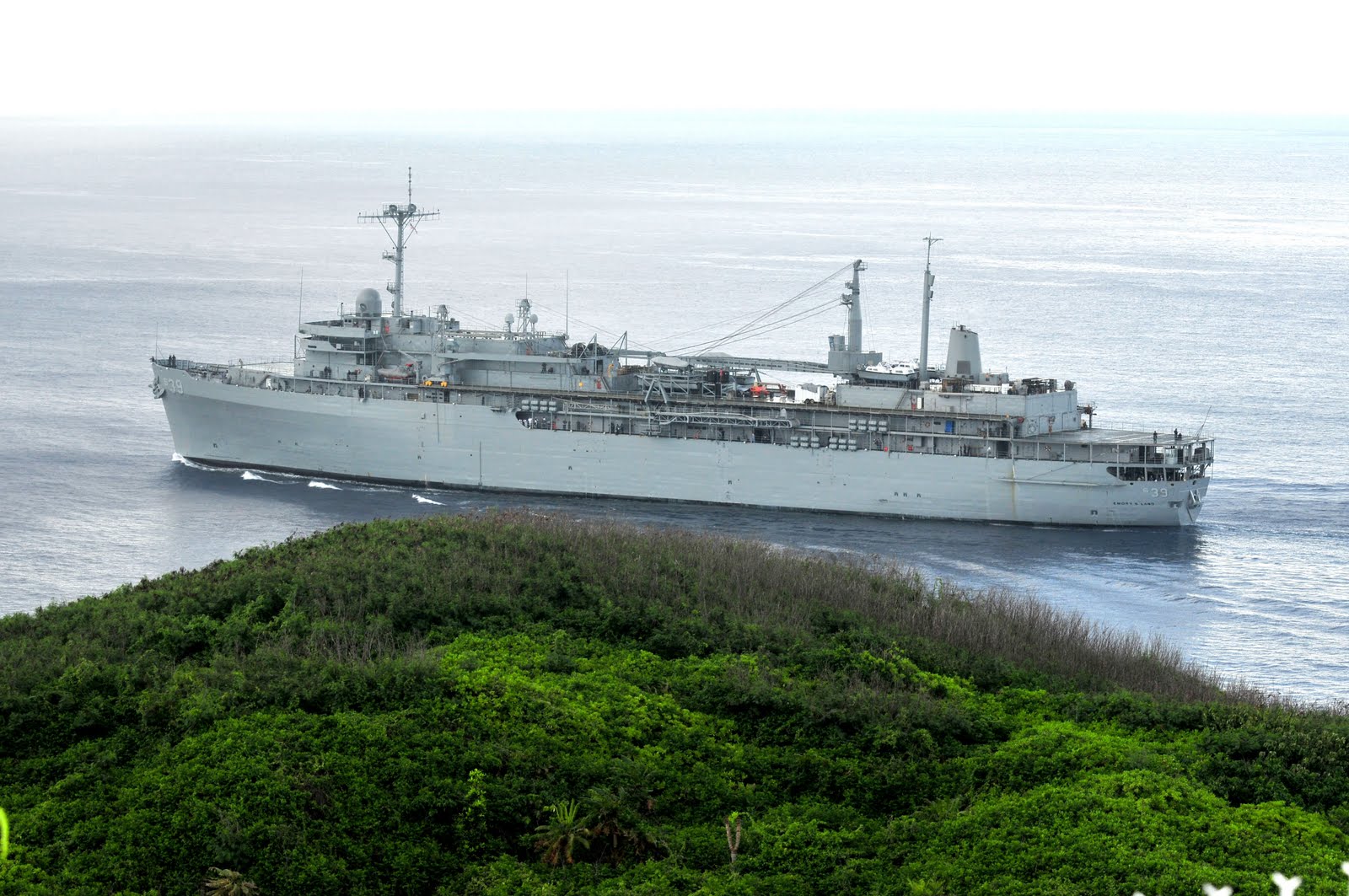 Defense News: USS Emory S. Land (AS 39)