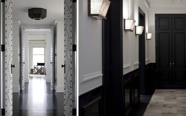 Marzua: Cómo decorar pasillos con las puertas