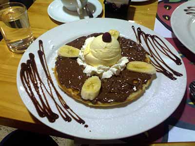 el diario plan B: CREPES AND WAFFLES QUE BUENA ELECCION!!