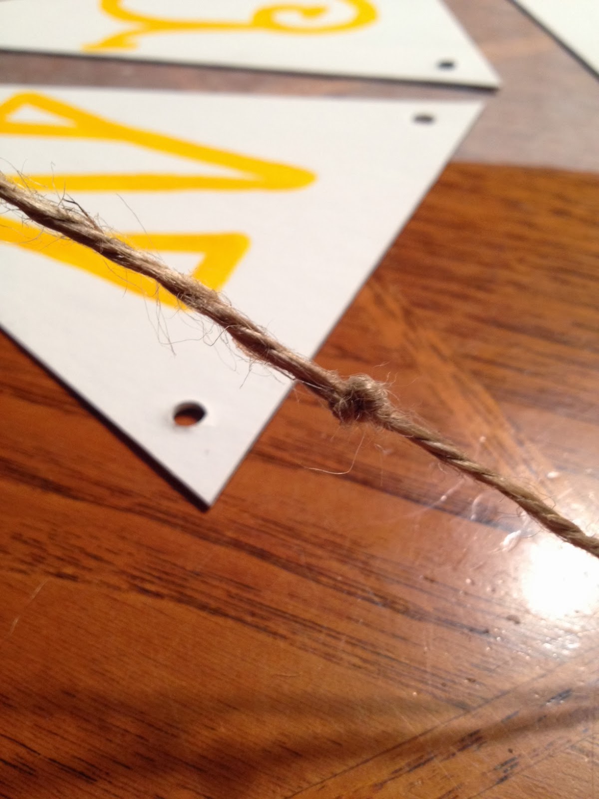 Do-It-Yourself Drew: DIY Word Banners