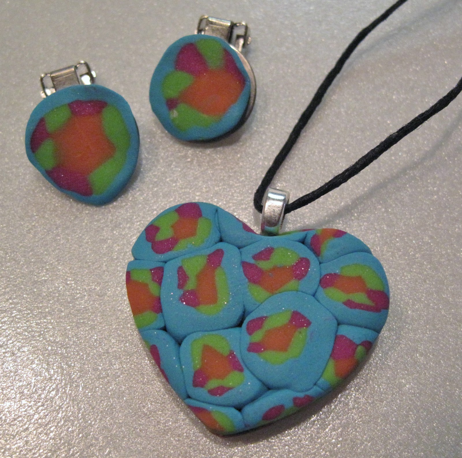 Angela Anderson Art Blog: Polymer Clay Jewelry - Kid's Art Class