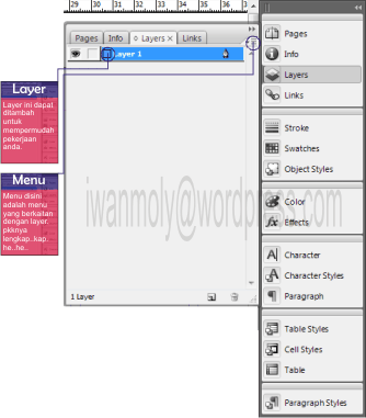 Cara menambah layer InDesign | BELAJAR DESAIN