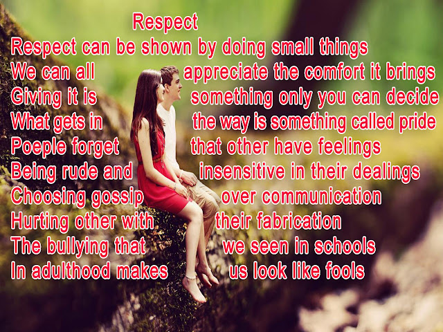 Respect Poems For Her Girlfriend With Wallpaper - Poetry Likers