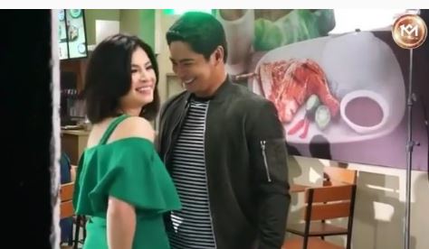 Mang Inasal TVC Shoot OF Coco Martin And Angel Locsin ~ teamangel.ph