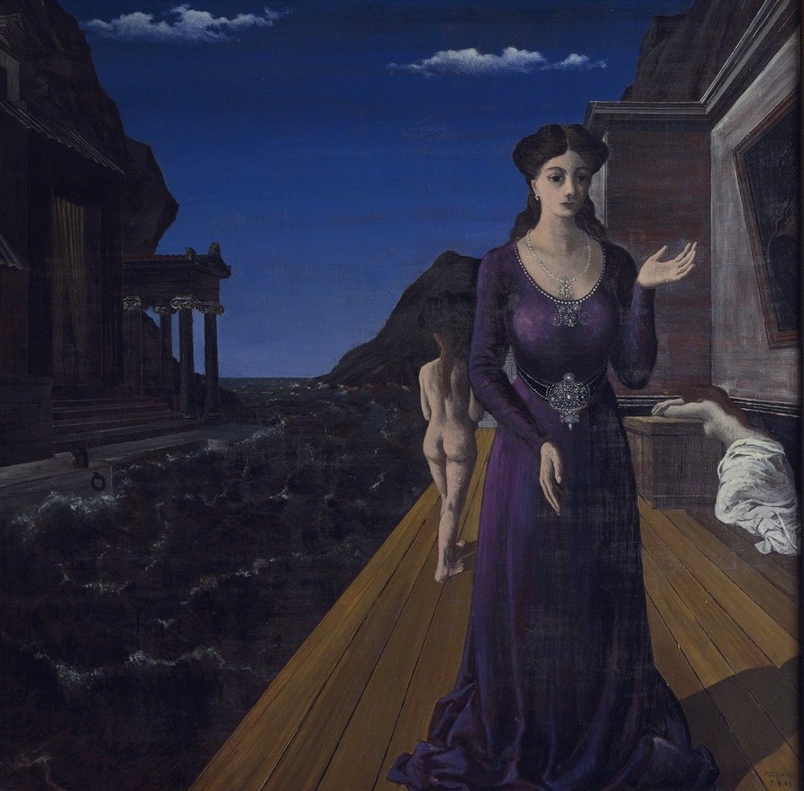 ART POETICA Couvelis: Three Dreams on Paul Delvaux - animations χ.ν ...