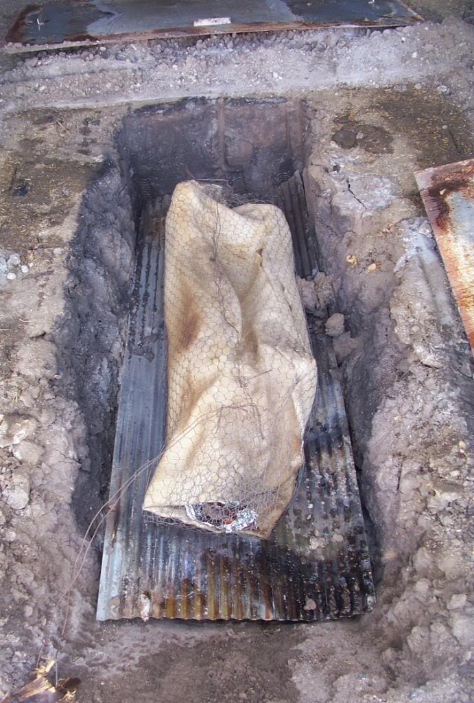 Cowgirl's Country Life: Cooking a Whole Hog Underground