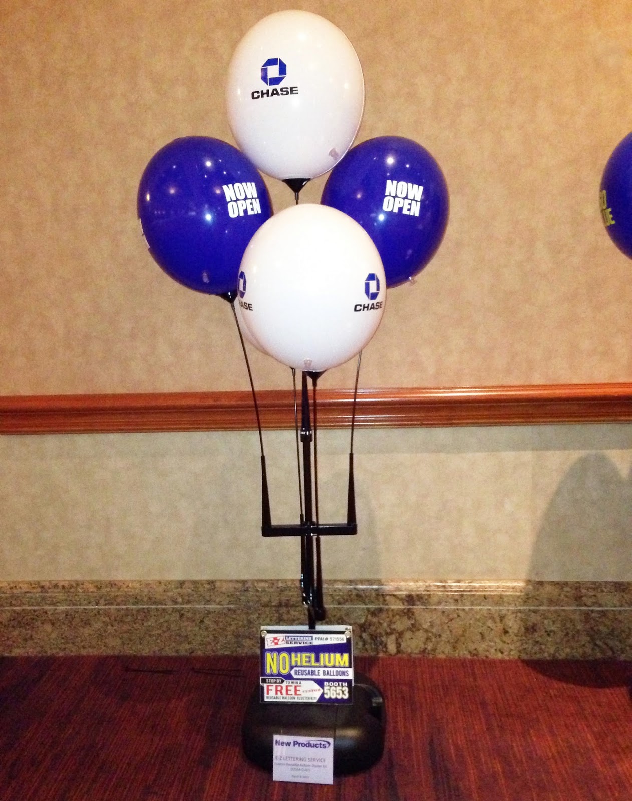 E-Z Lettering Service: CUSTOM REUSABLE BALLOONS