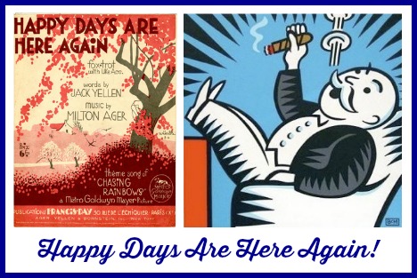 Abq Jew ® Blog: Days Are Here Again
