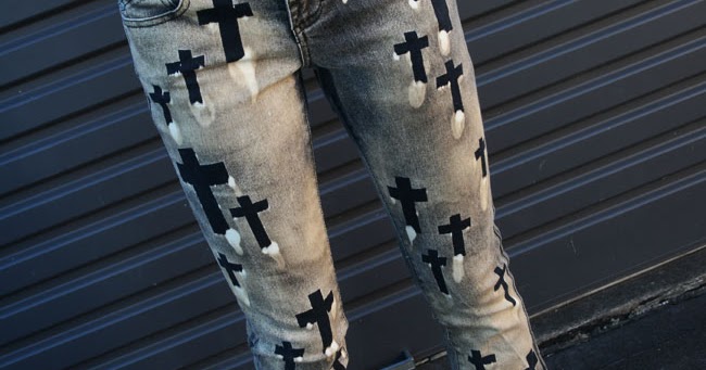 How to customise your jeans with different patterns | FASHION DIY | Now ...