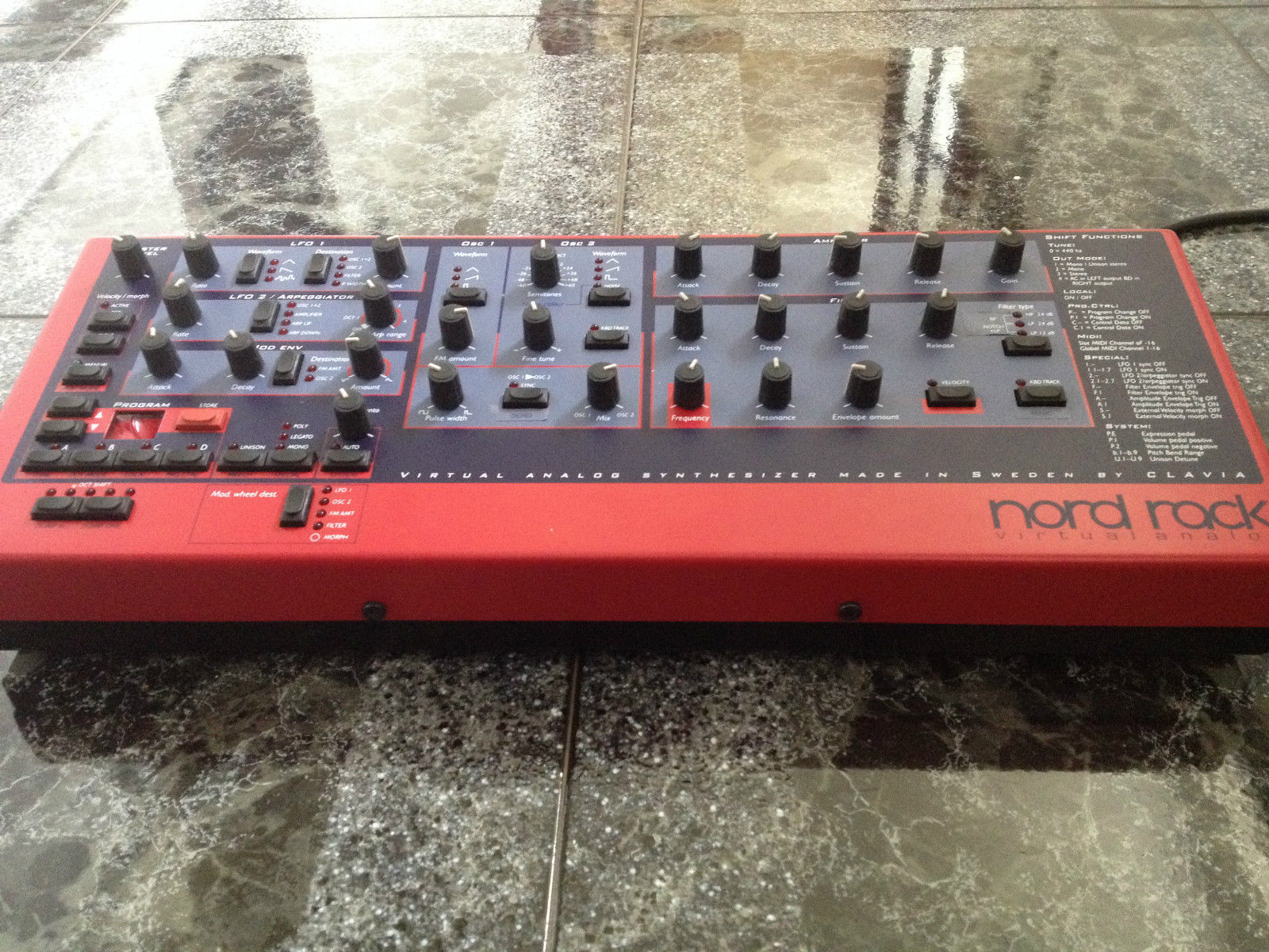 MATRIXSYNTH: Clavia Nord Lead 1 Rack OS v2.3 12 Voice Expanded VA ...