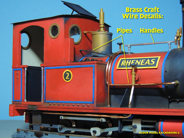 SodorModelRailroading: Scratch-Building Rheneas | 16mm Scale