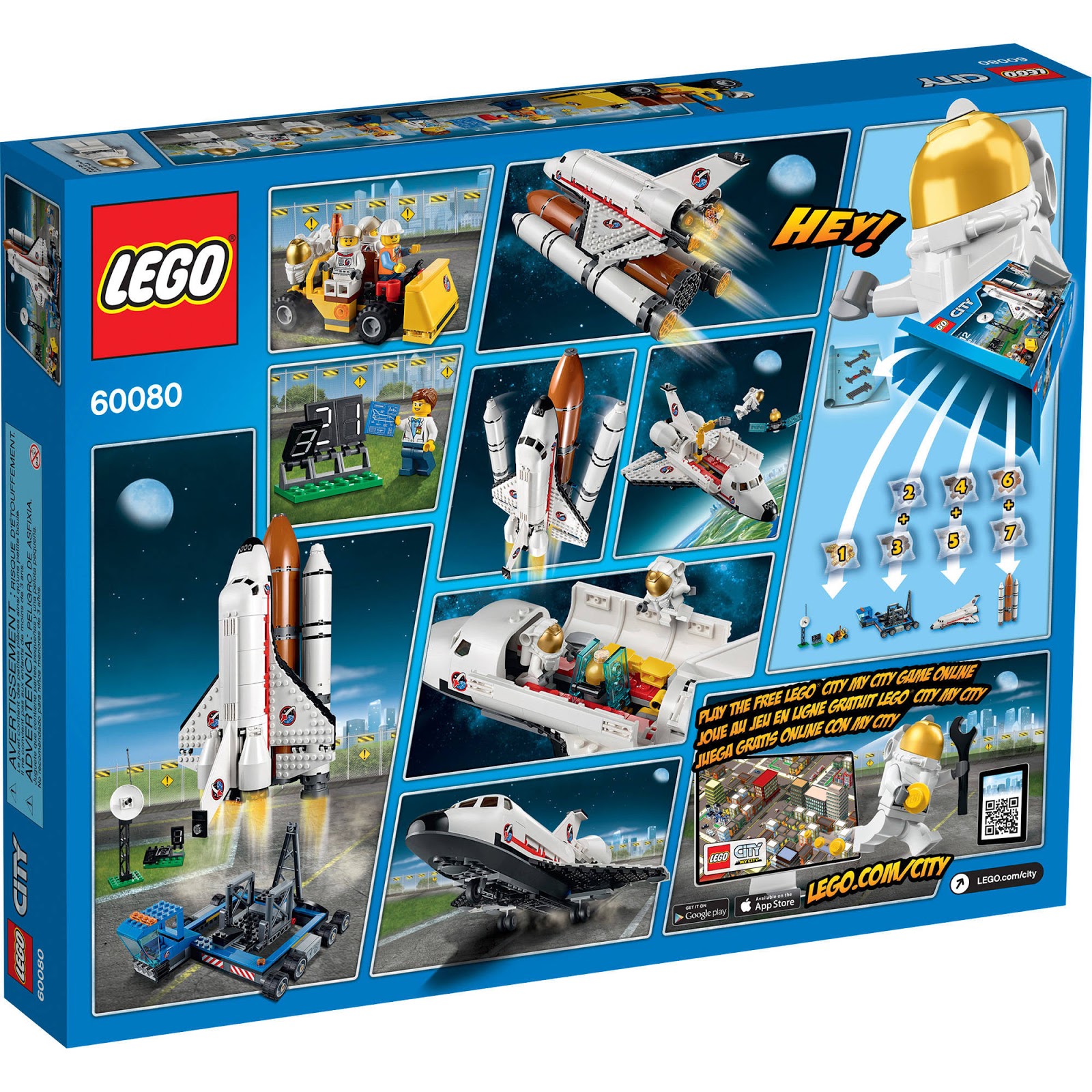 BRICKWOLFCAMPUS: LEGO - 60080 - CITY - SPACEPORT