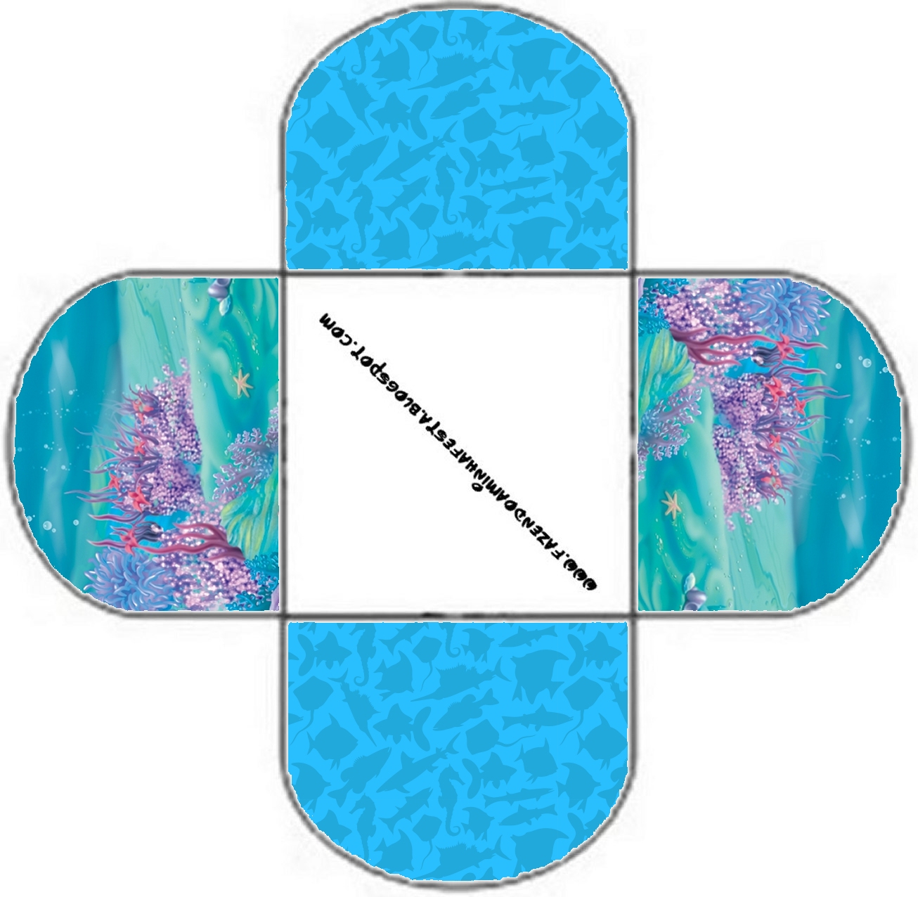 Under the Sea: Free Printable Boxes. - Oh My Fiesta! in english