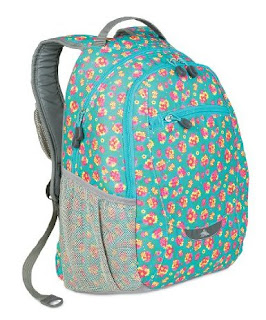 TWEEN School Bags: High Sierra Floral Backpacks for Middle School Girls