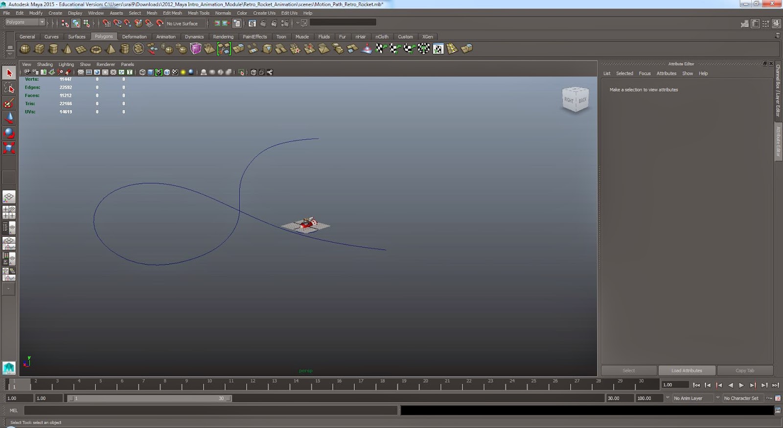 SACHIN RAI - COMPUTER ANIMATION ARTS UCA ROCHESTER: Retro Rocket ...
