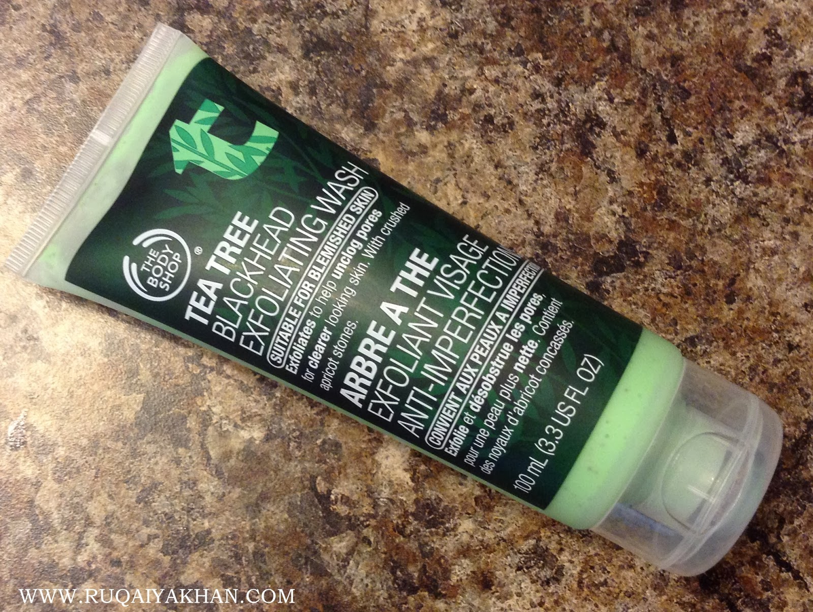 Ruqaiya Khan: The Body Shop Tea Tree Skin Clearing Facial Wash and ...