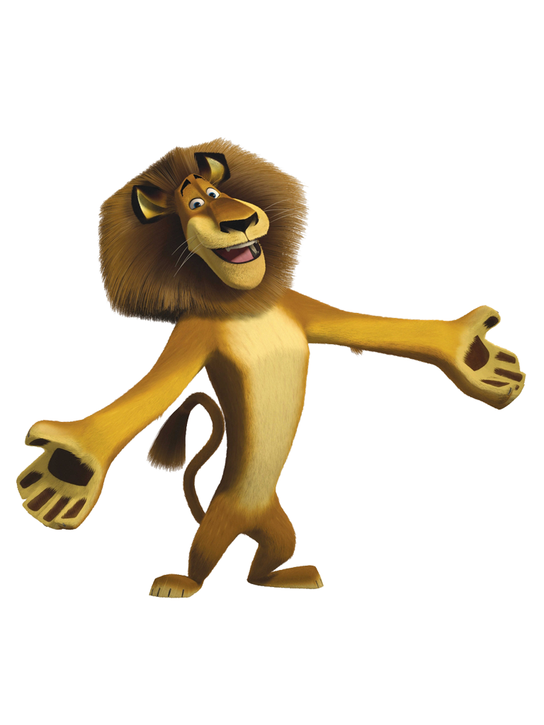 Lion Madagascar em png