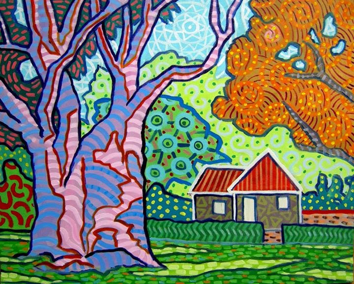 Roshni Goonraj Beeharry: Staring at paintings : Mauritian artist Pascal ...