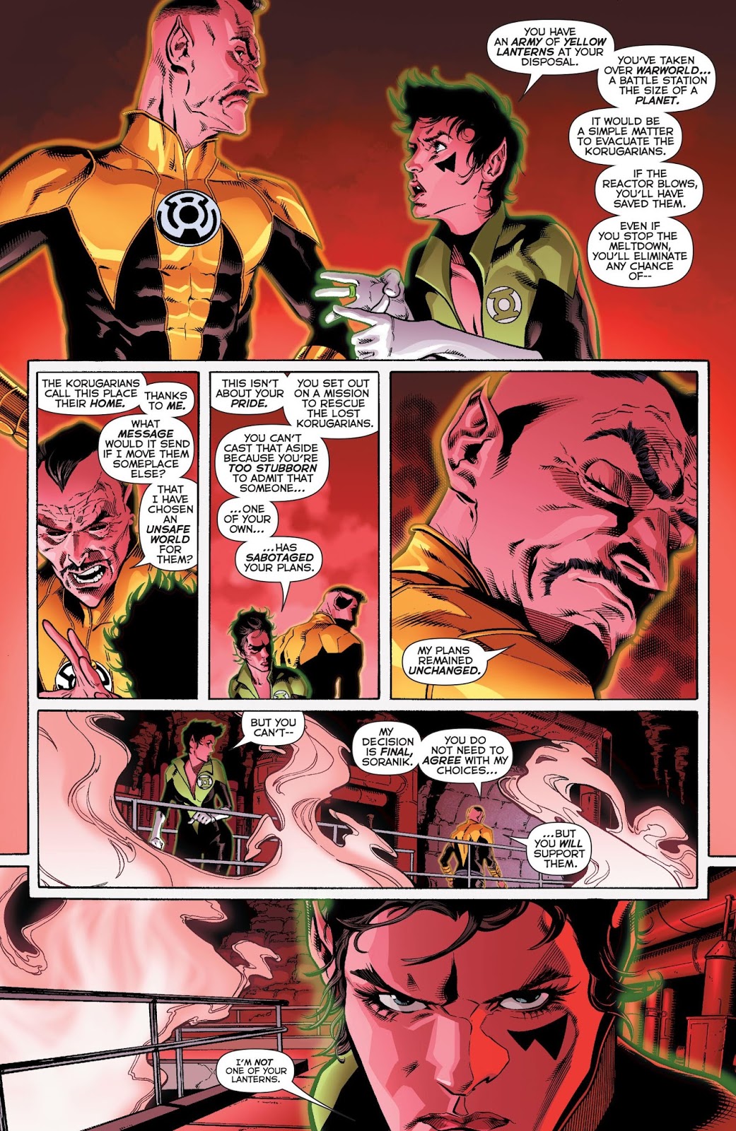 Weird Science DC Comics: Sinestro #12 Review and *SPOILERS*