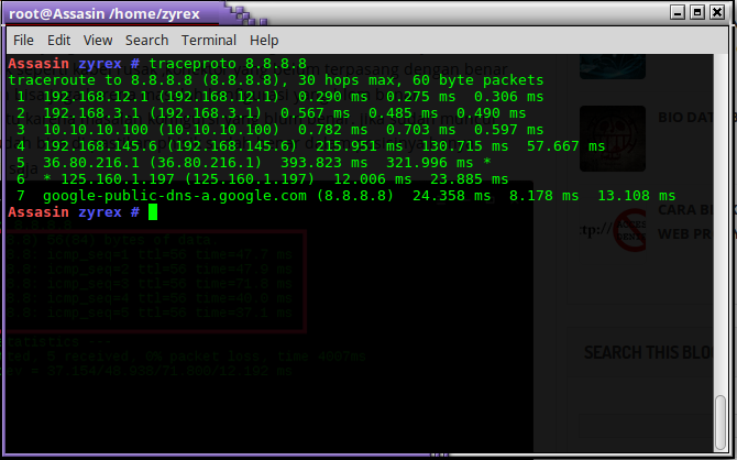 Ping dan Traceroute - Ruang Config