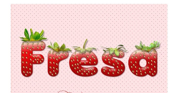 Gimp Nexux Tutoriales: Tutorial - Texto de Fresa