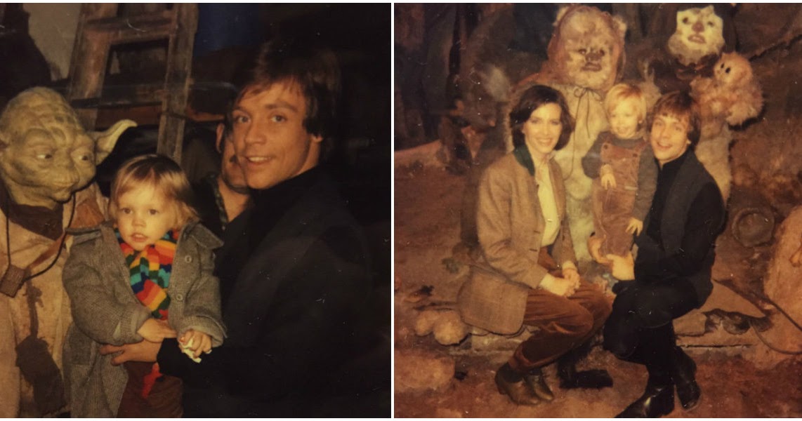 From Mark Hamill's Family Photo Album: Rare Candid Behind the Scenes ...