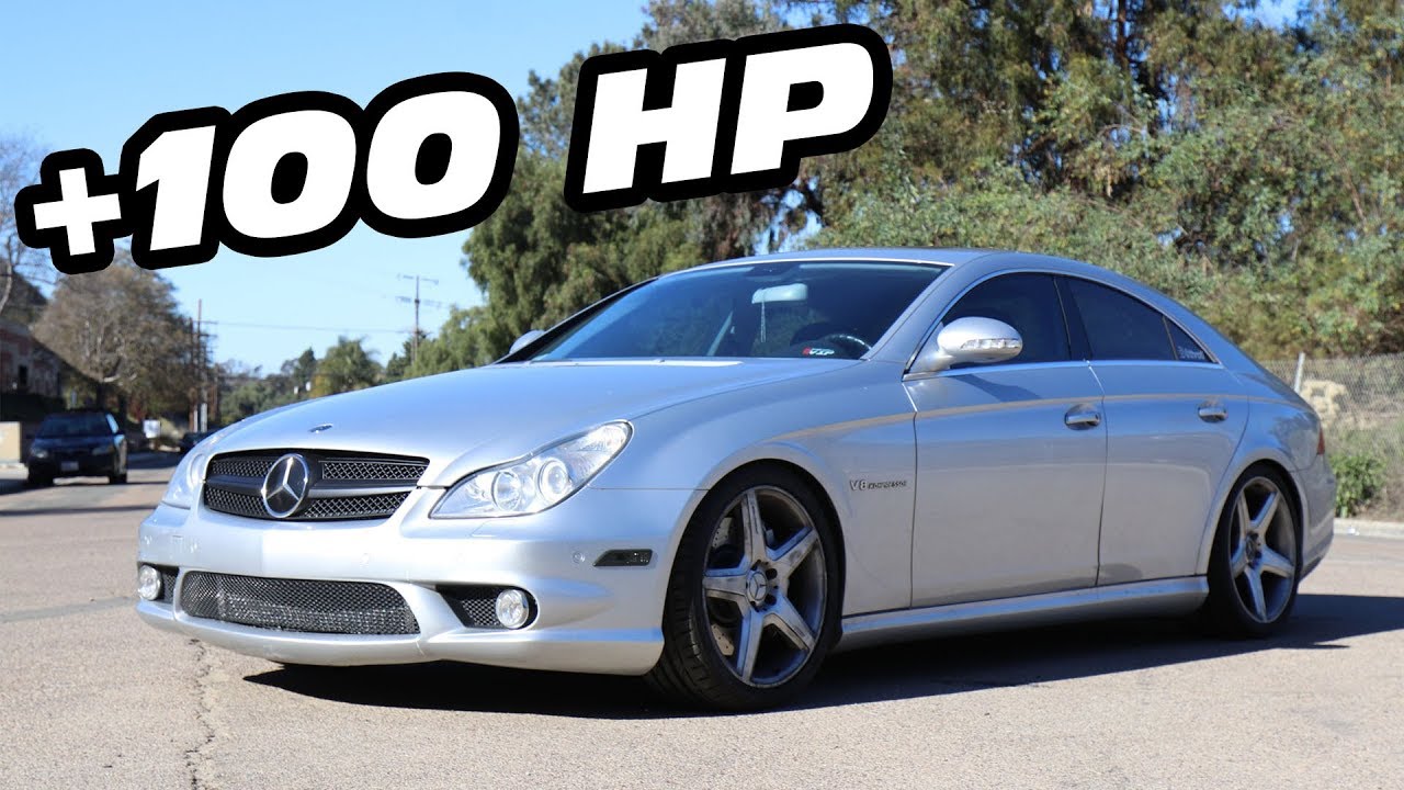 WATCH: ADDING OVER 100 HORSEPOWER TO A SUPERCHARGED MERCEDES!