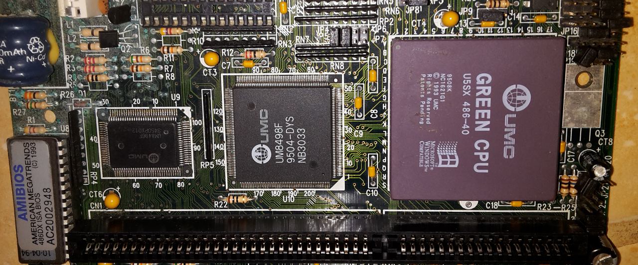 elektrotechnika a IT: Rozbor - retro 486 , doska MB459