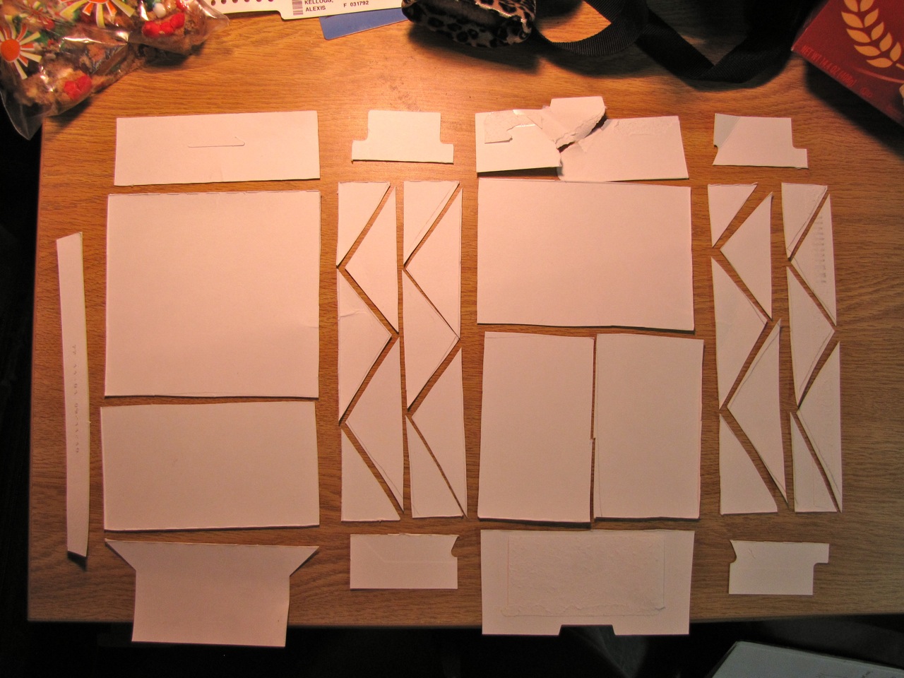 Basic Design II: Cardboard Box Transformation Process
