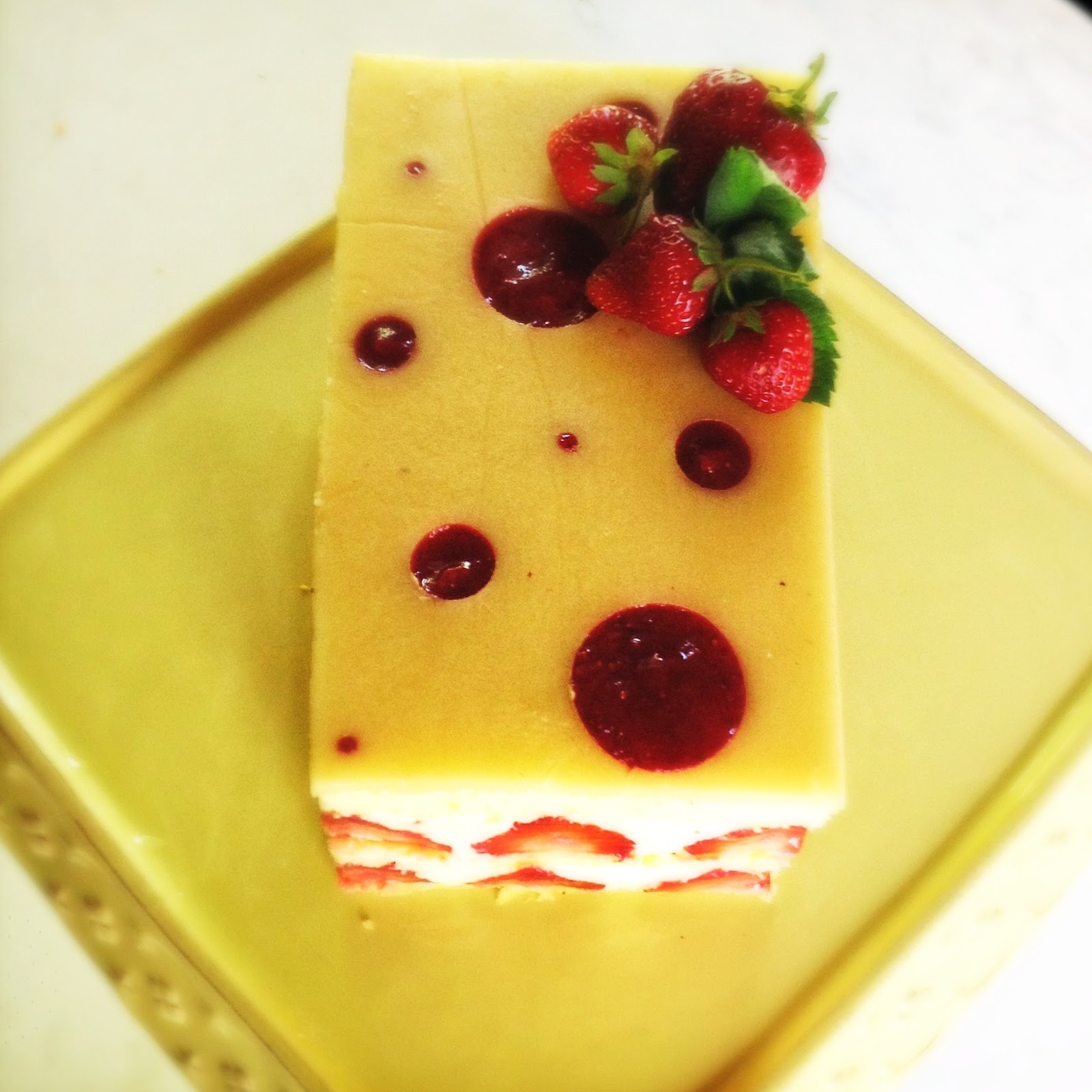 Strawberry Lemon Dream Cake