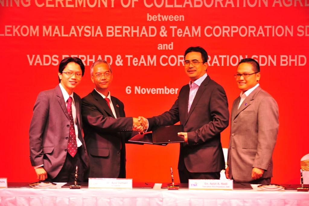 SC Cyberworld = Malaysia's Latest IT News: TM SIGNS WITH TeAM TO BRING ...