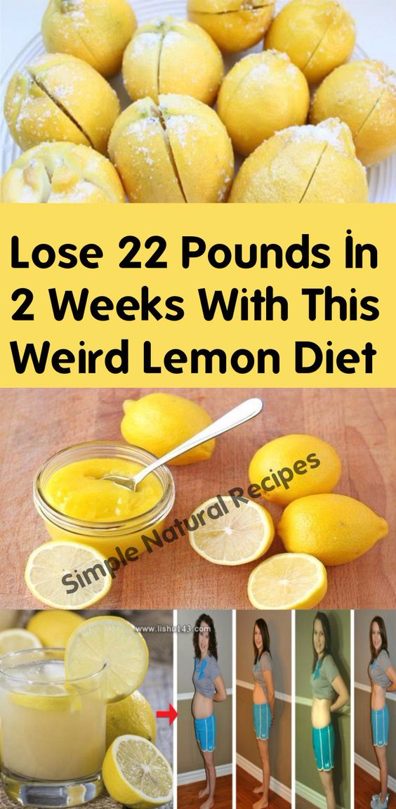 Lose 22 Pounds In 2 Weeks With This Weird Lemon Diet | HEALTHYLIFE