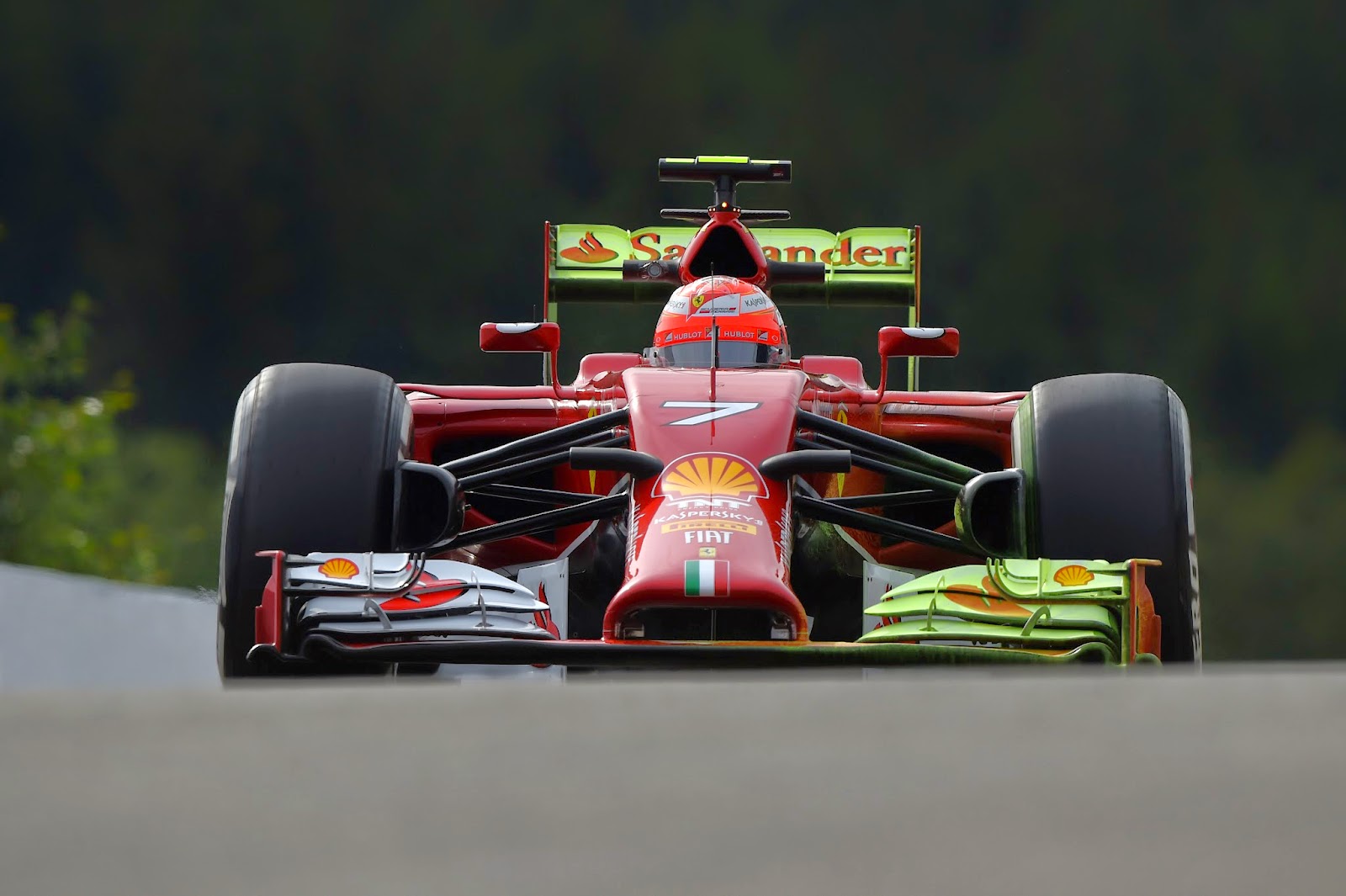 Bite Size Tech: Ferrari F14T Rear Wing - Spa - SomersF1 - The technical ...