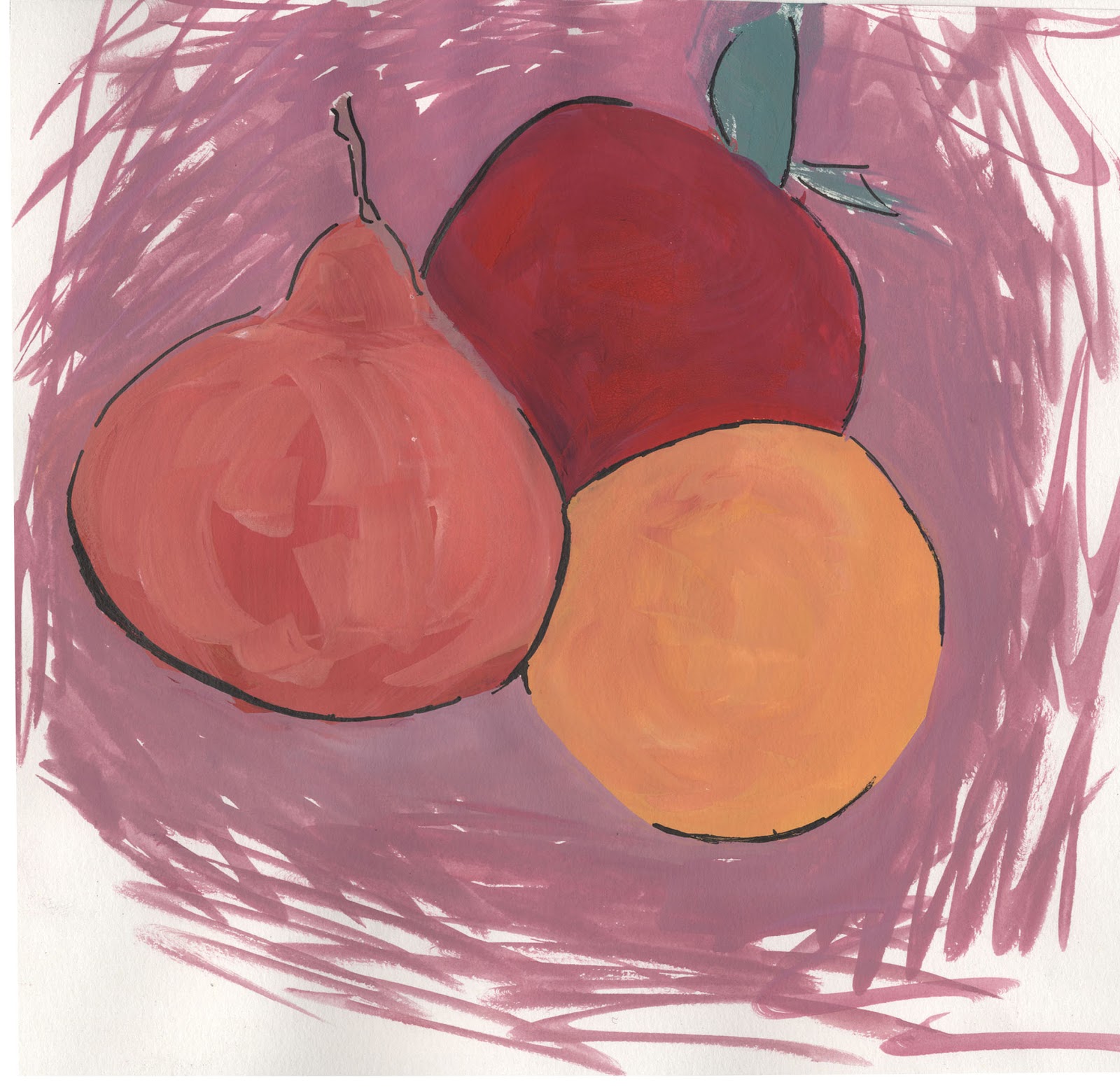 Michelle Hanna Interior Design Portfolio: Painted Fruit