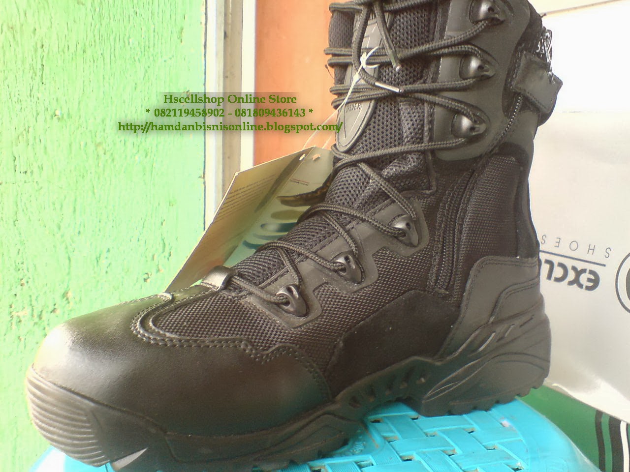 Sepatu Magnum Spider Hitam Black KODE SPT18 | hscellshop