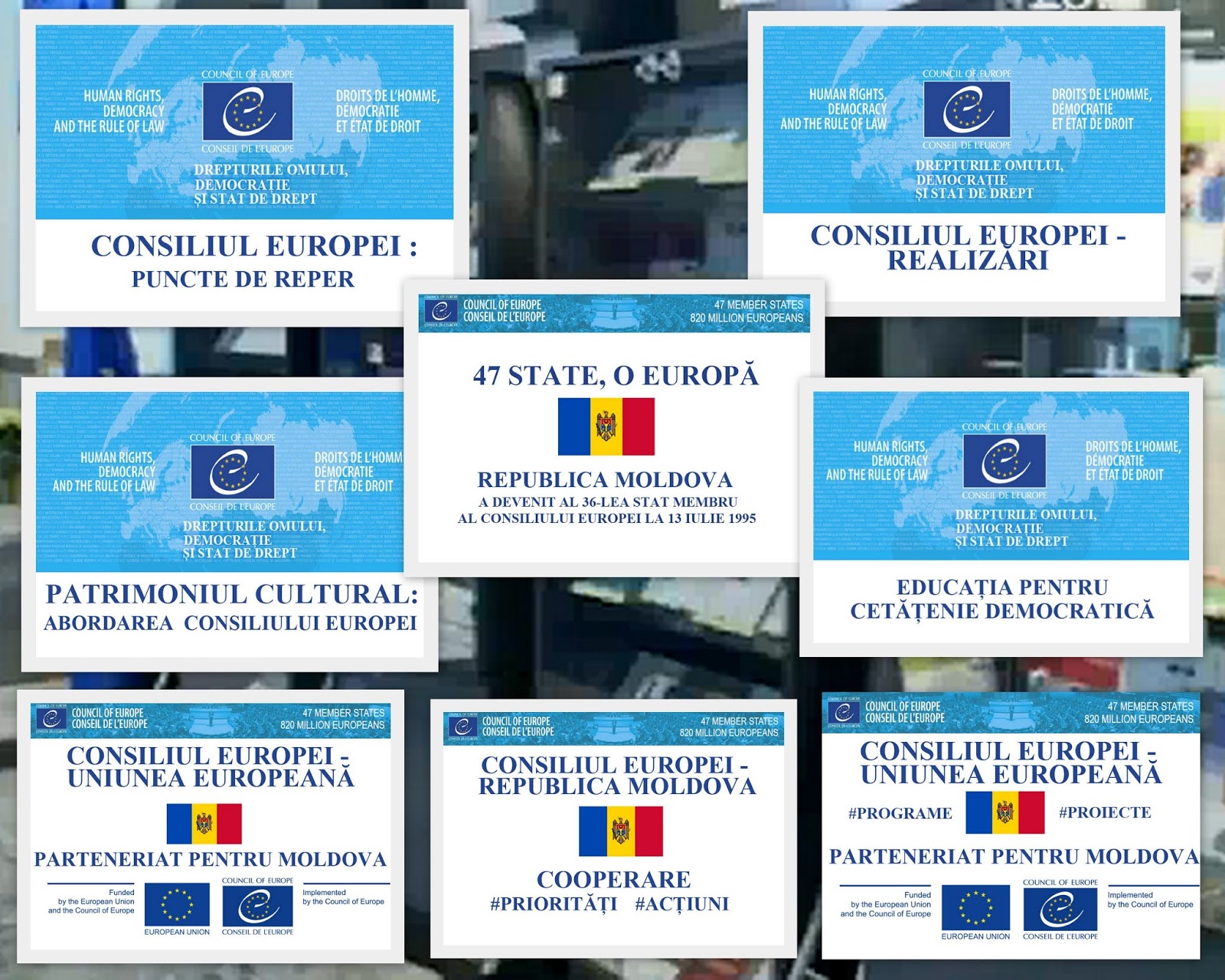 CPESC: Documente si comunicare: Expoziția-eveniment „Consiliul Europei ...