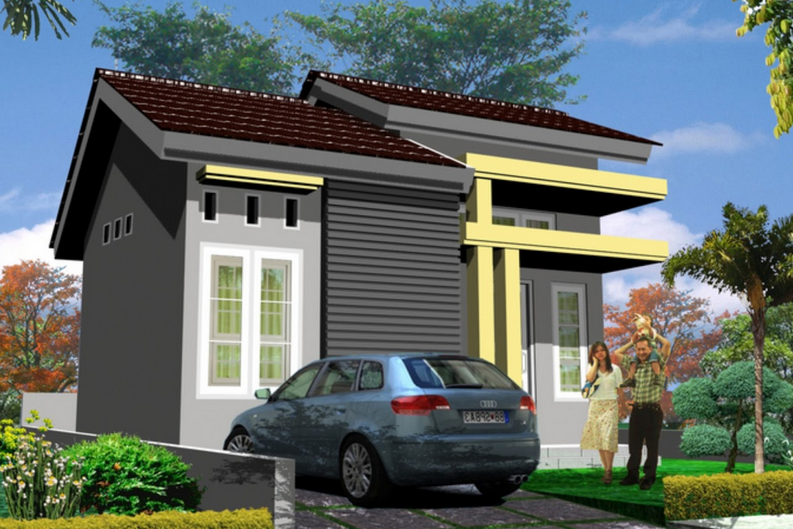 Contoh Desain Rumah Minimalis Type 21 Elegan Terbaru 2015 - Uvi Like Desain