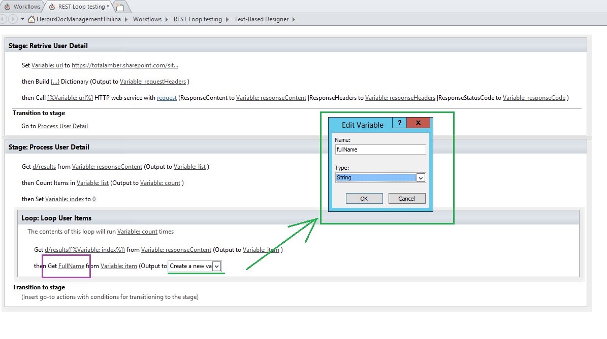 SharePoint With THILI: SharePoint Online Designer Workflow 2013 : Calling REST API & Looping ...