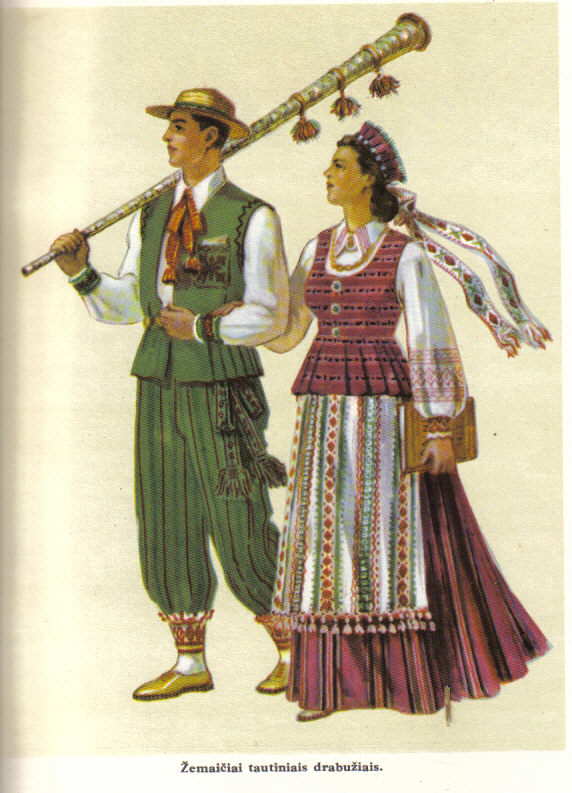 Traditional clothing of the world: Lithuanian Folk Costumes