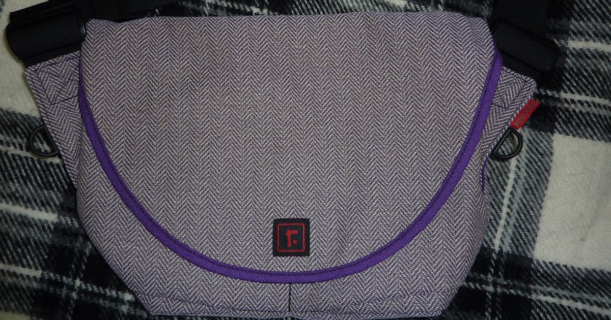 Plannerisms: Rickshaw Zero messenger bag in new Performance Tweed