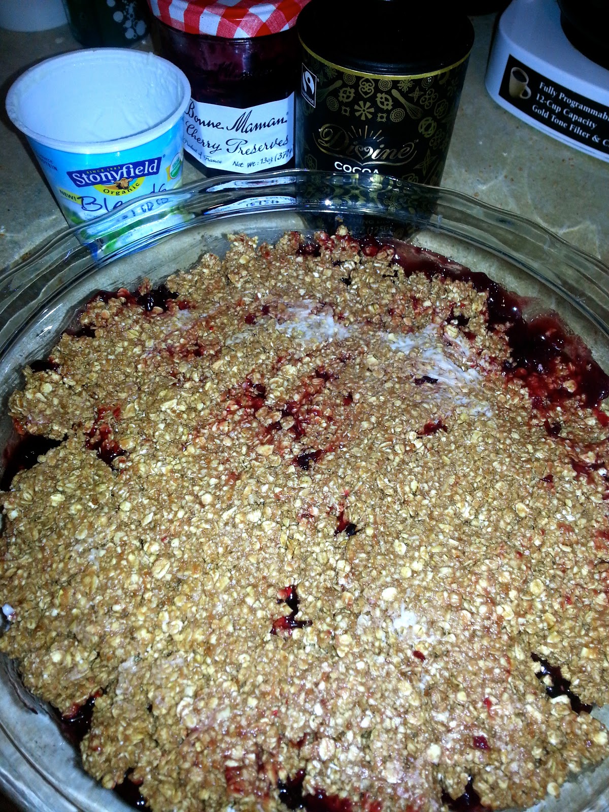 Divine Cherry Yogurt Snack Bars!