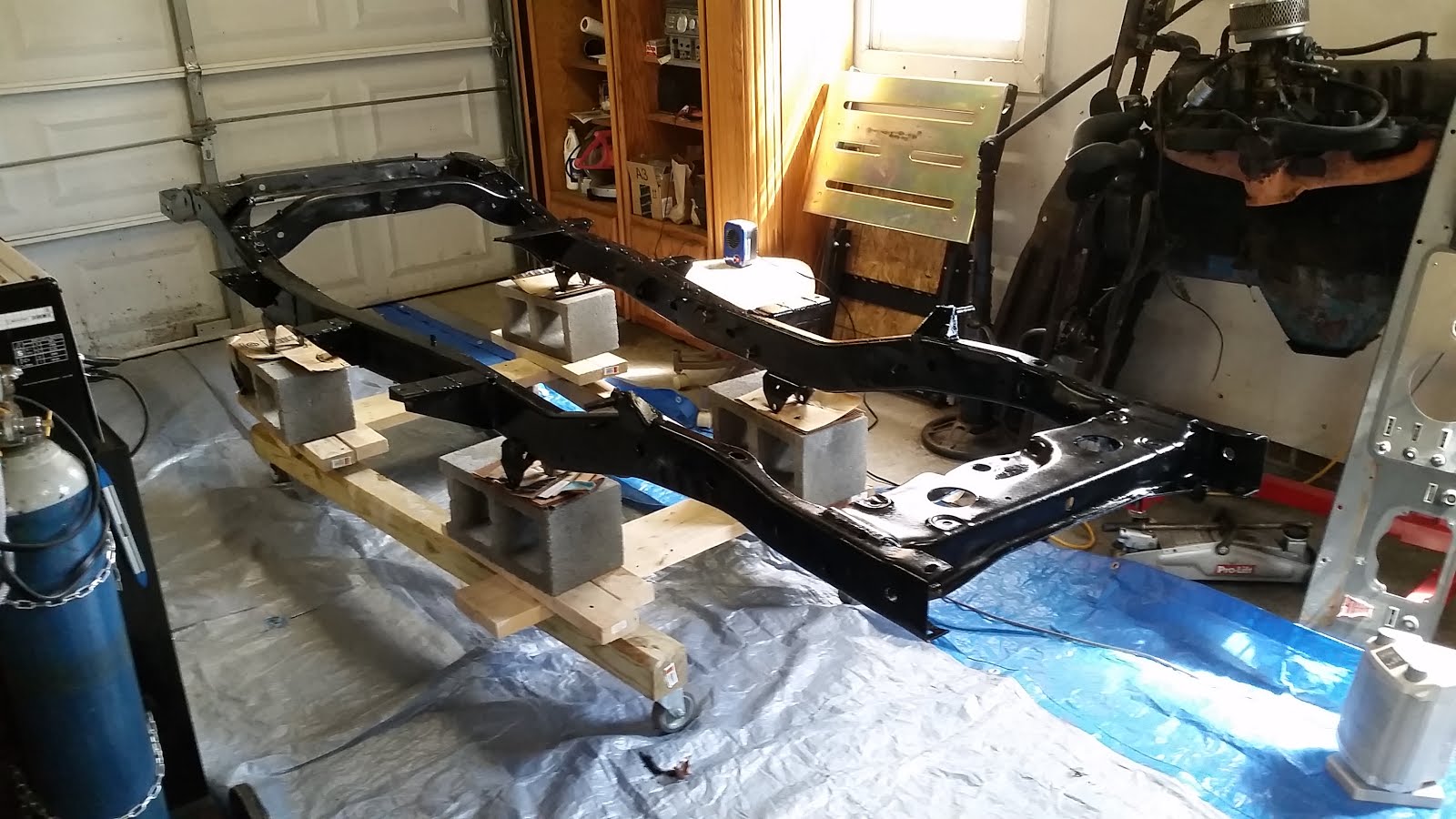 1979 CJ7 Restoration : A Finished Frame