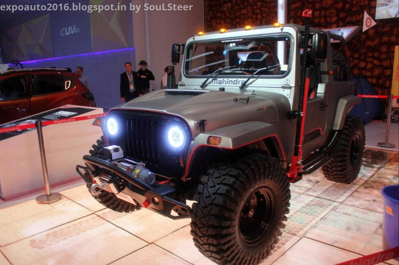 Auto Expo 2016 by SouLSteer: Mahindra Thar CRDe Daybreak Edition ...
