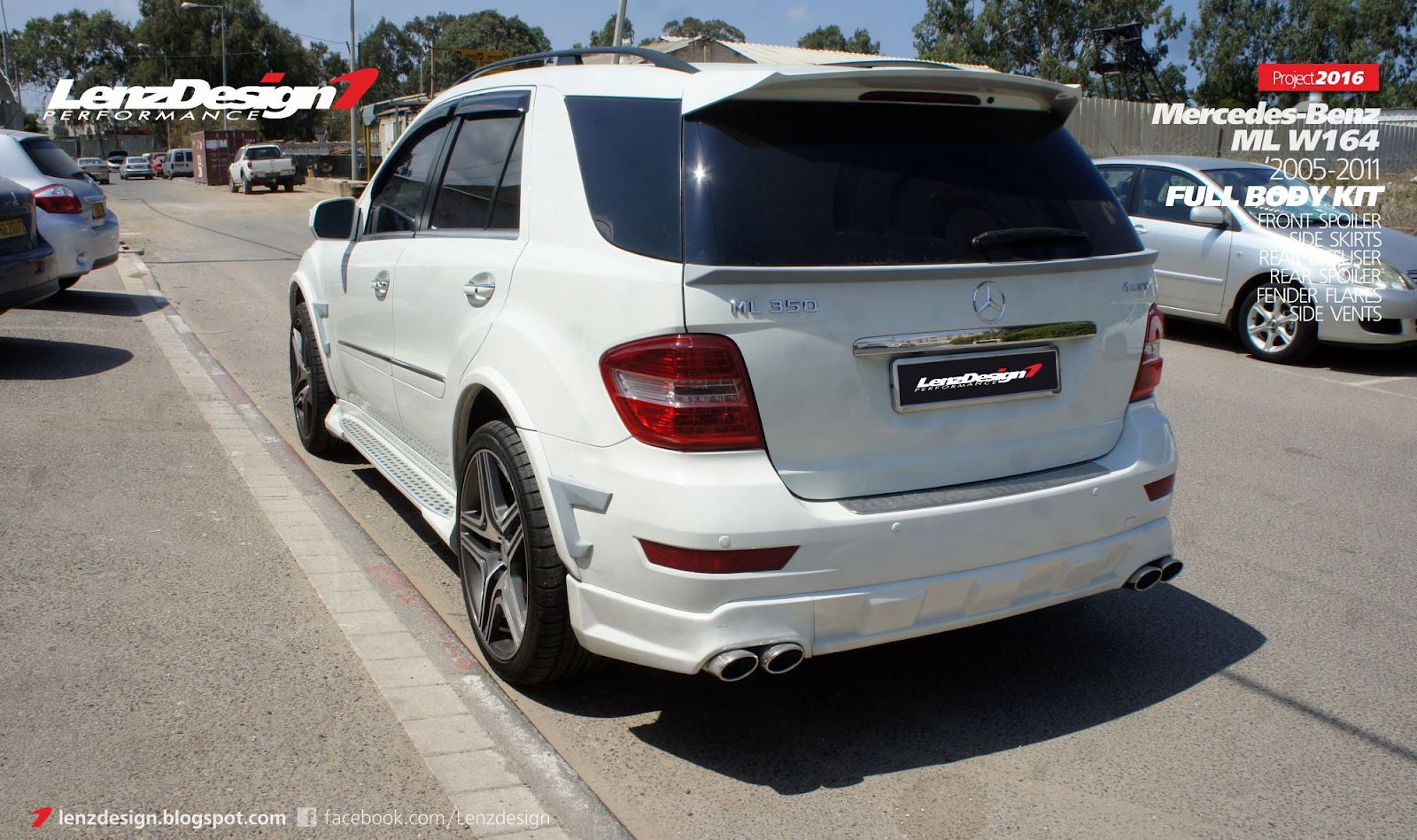 Mercedes-Benz ML W164 Lenzdesign Bodykit & Spoilers
