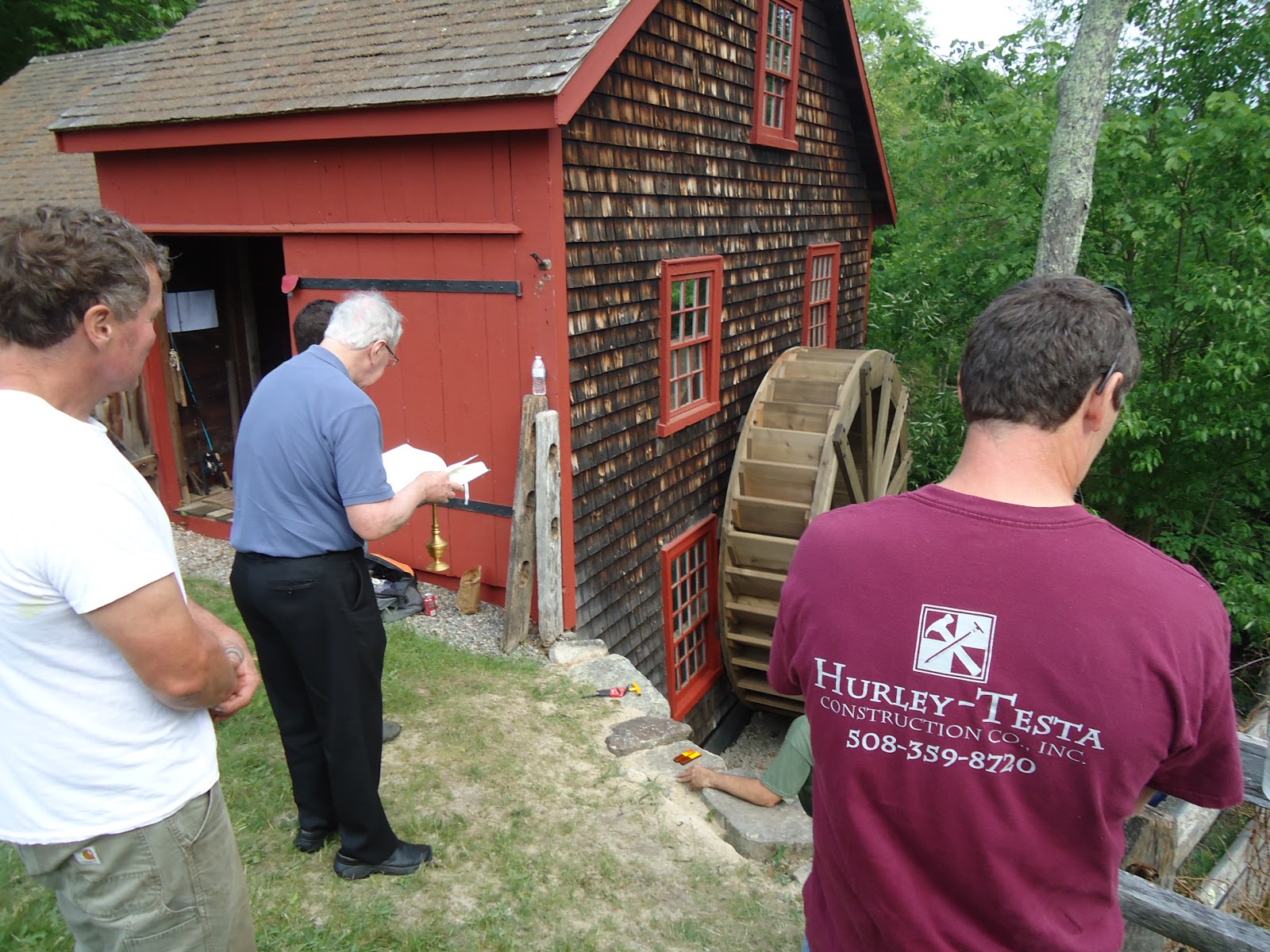 Hurley-Testa Construction Co., Inc.: Grist Mill Water Wheel