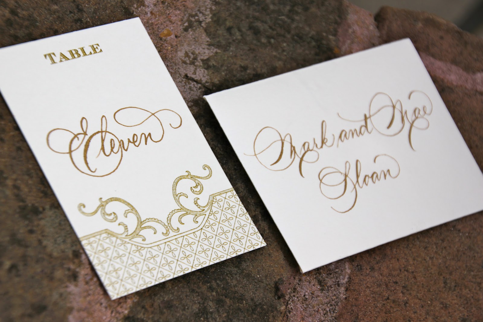 Glistening Gold | Fresh Ink : Style Sentiment & Stationery in the South