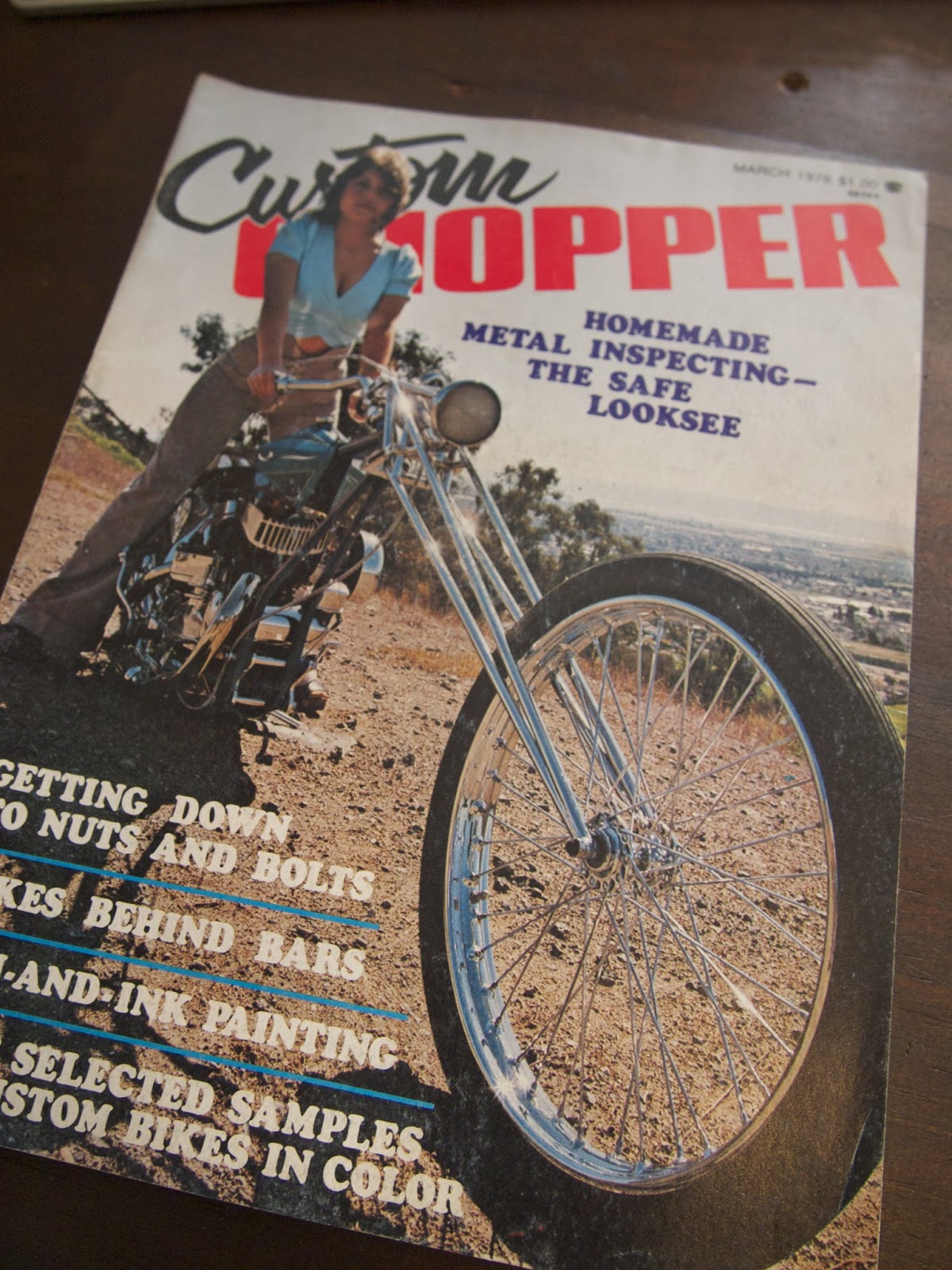 CYCLE WEST: '72 CUSTOM CHOPPER MAGAZINE