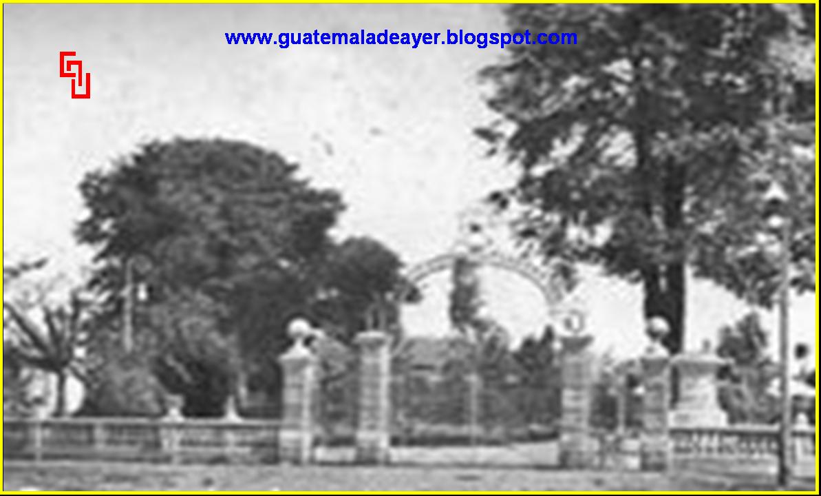 Historia de la Ciudad de Guatemala: Plaza o Parque de Jocotenango