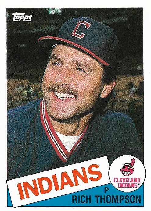 1985 Topps: #122T - Rich Thompson