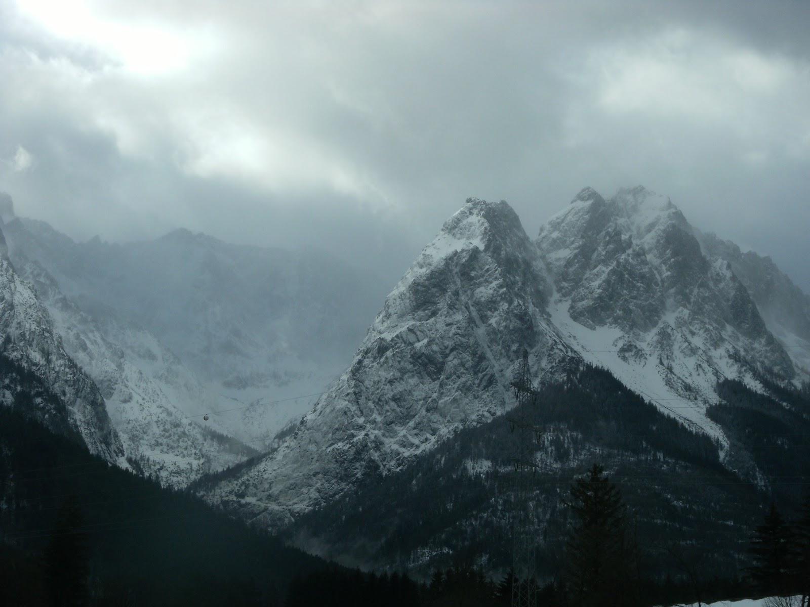 English Patience: German Alps in winter
